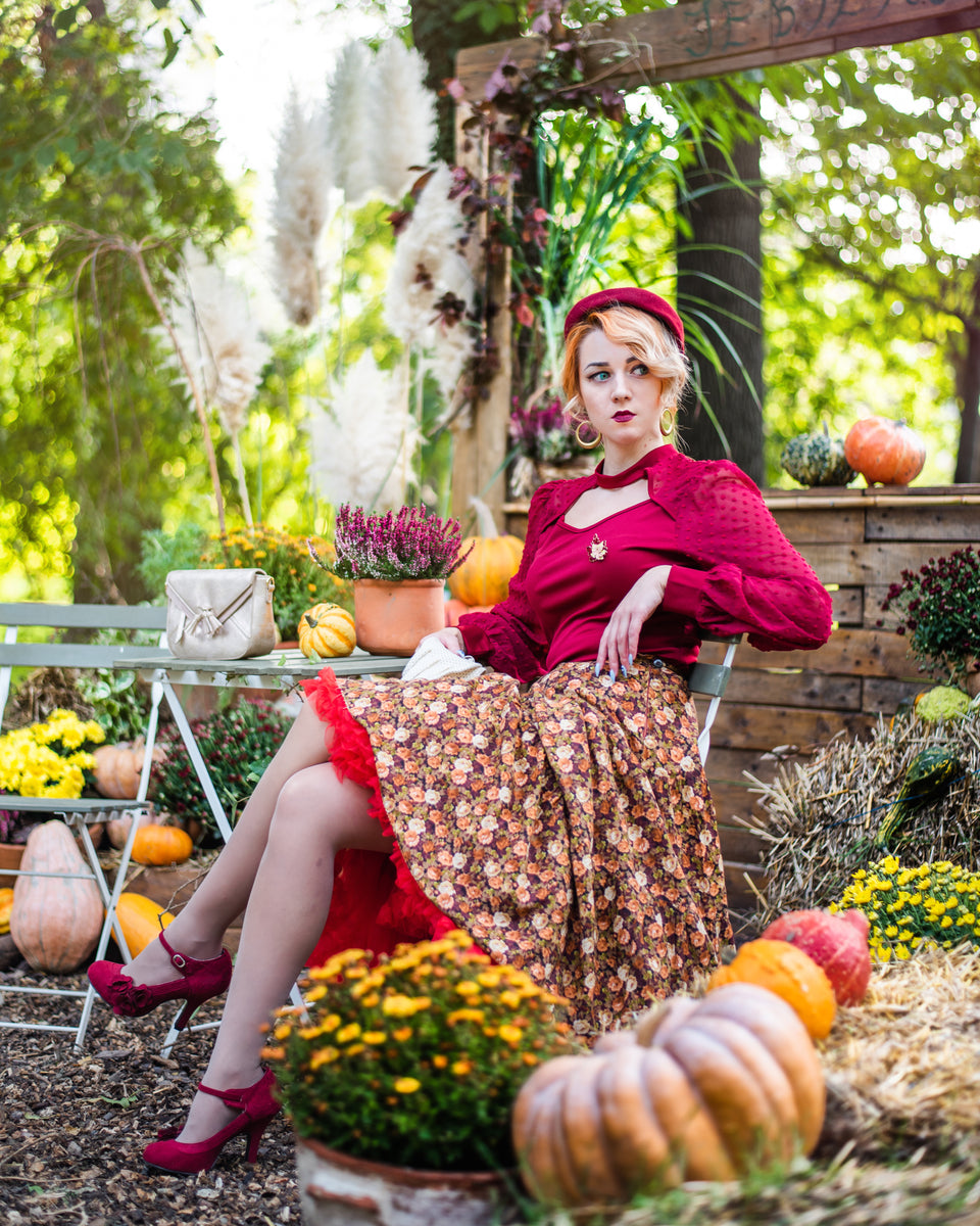 Melinda (Crimson)– Ruby Shoo