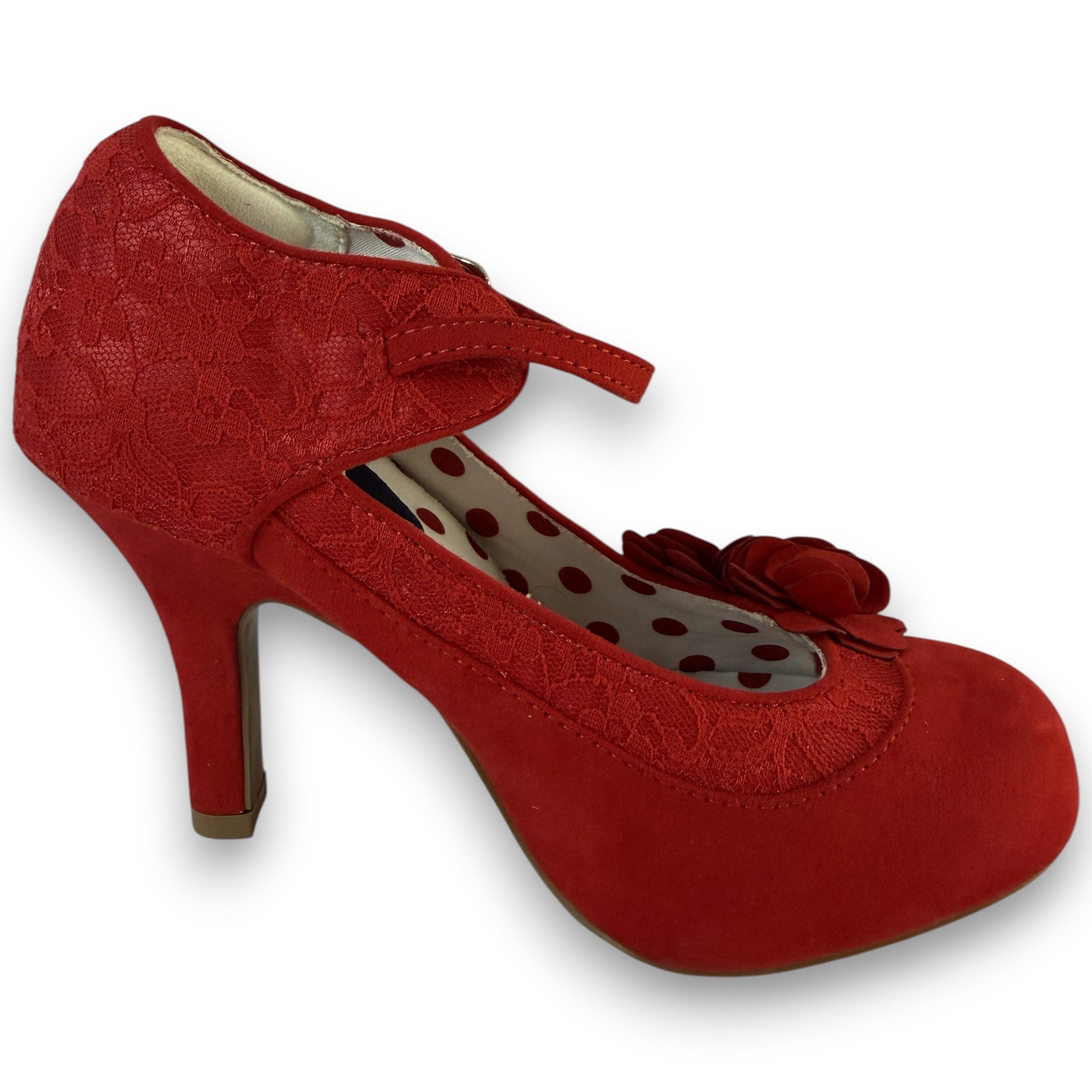 Melinda WIDE FIT (Red)– Ruby Shoo