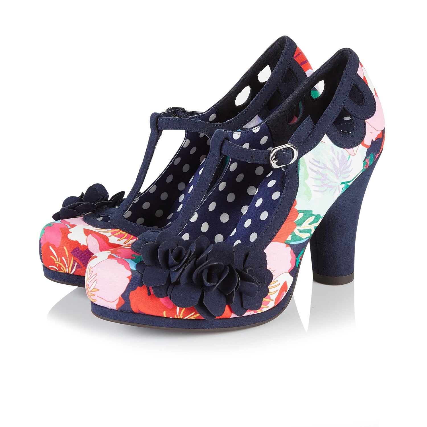 Valerie (Floral)– Ruby Shoo