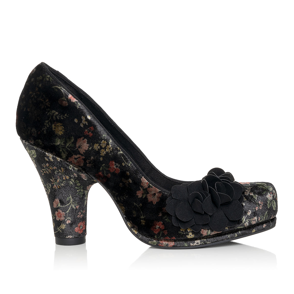 Eva (Floral Velvet)– Ruby Shoo
