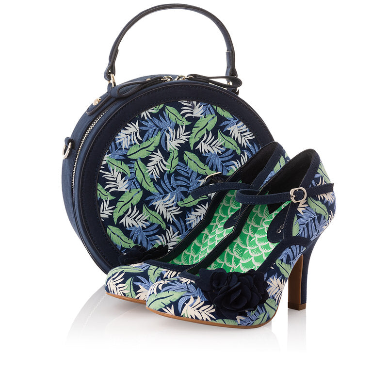 Danica (Blue Floral)– Ruby Shoo