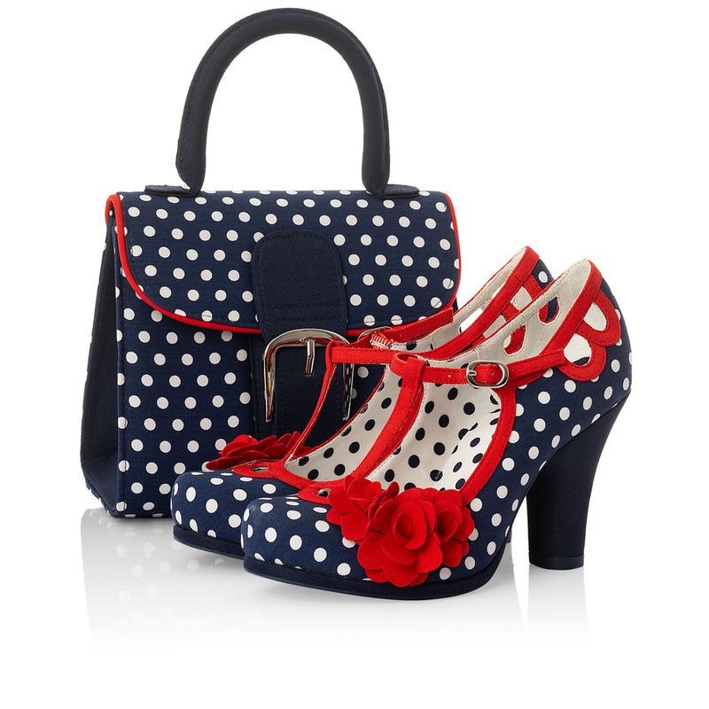 Valerie (Navy Spot)– Ruby Shoo