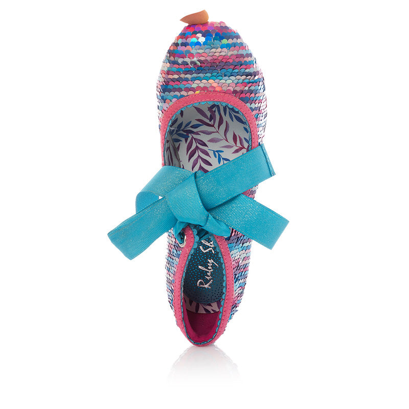 Peyton (Aqua Sequins)– Ruby Shoo