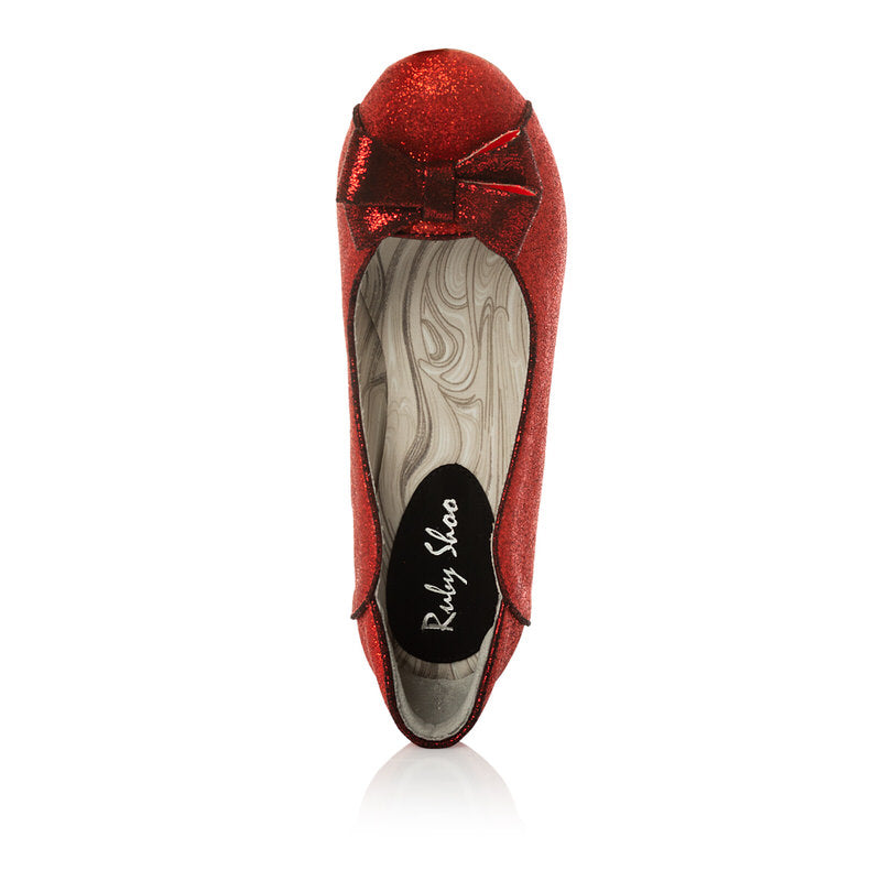 Robyn (Red Glitter)– Ruby Shoo