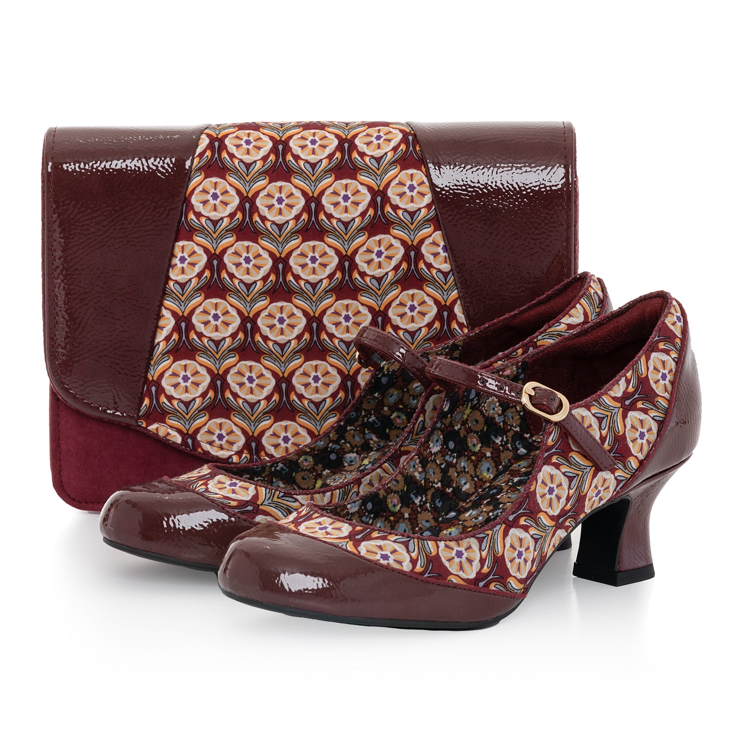 Clara (Burgundy)– Ruby Shoo