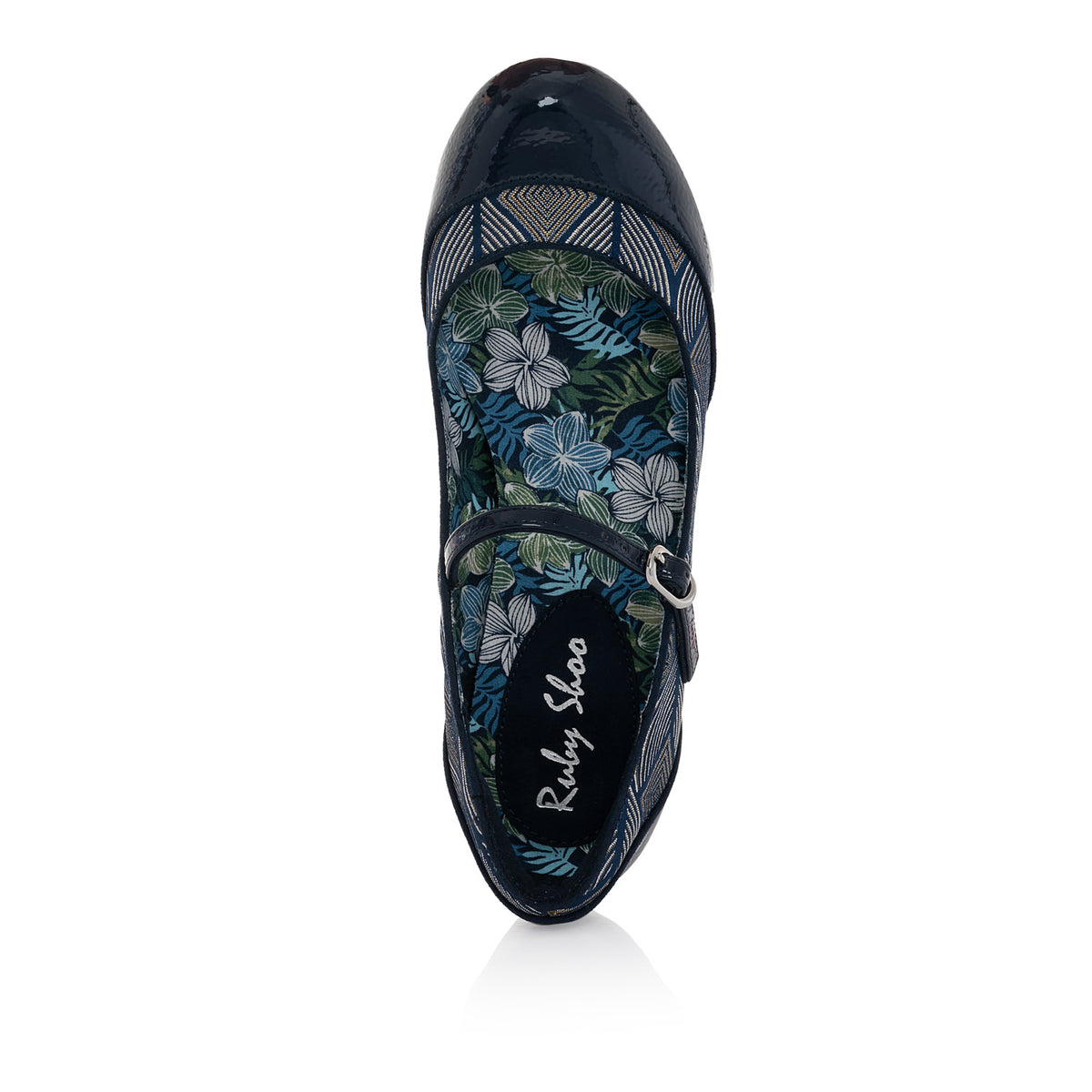 Clara (Navy Geometric)– Ruby Shoo