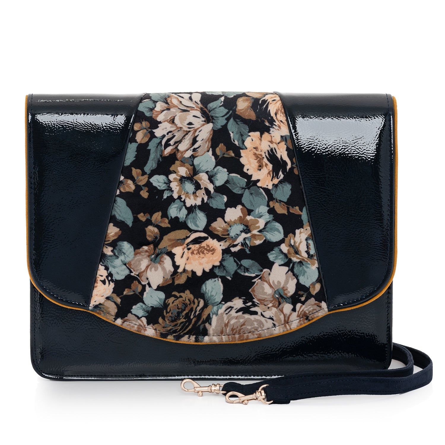 Stanford (Navy Floral)– Ruby Shoo