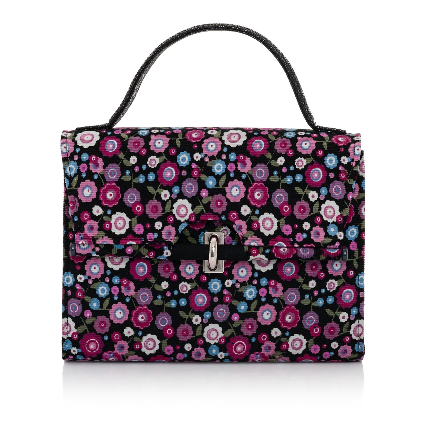 Malibu (Black Floral)– Ruby Shoo